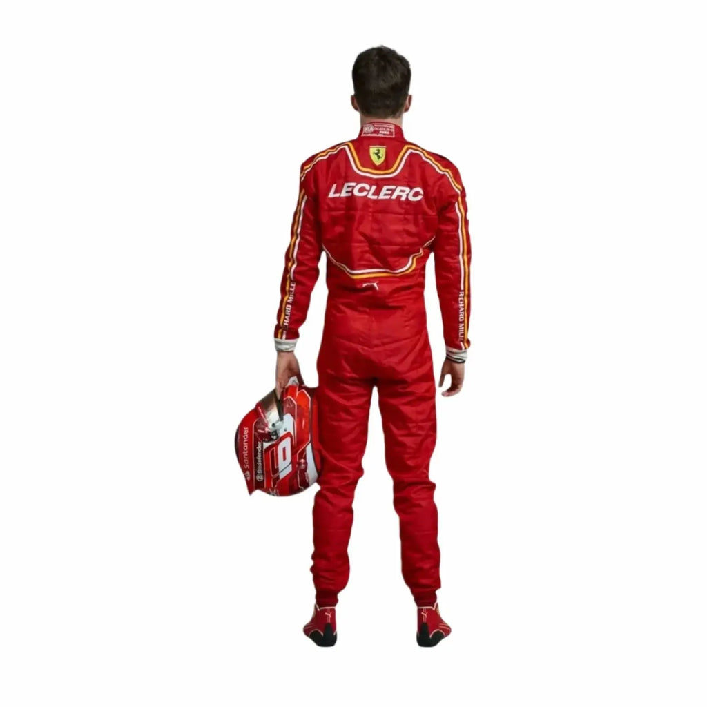 2024 Charles Leclerc Race Suit | Scuderia Ferrari F1 Replica – Speedx ...