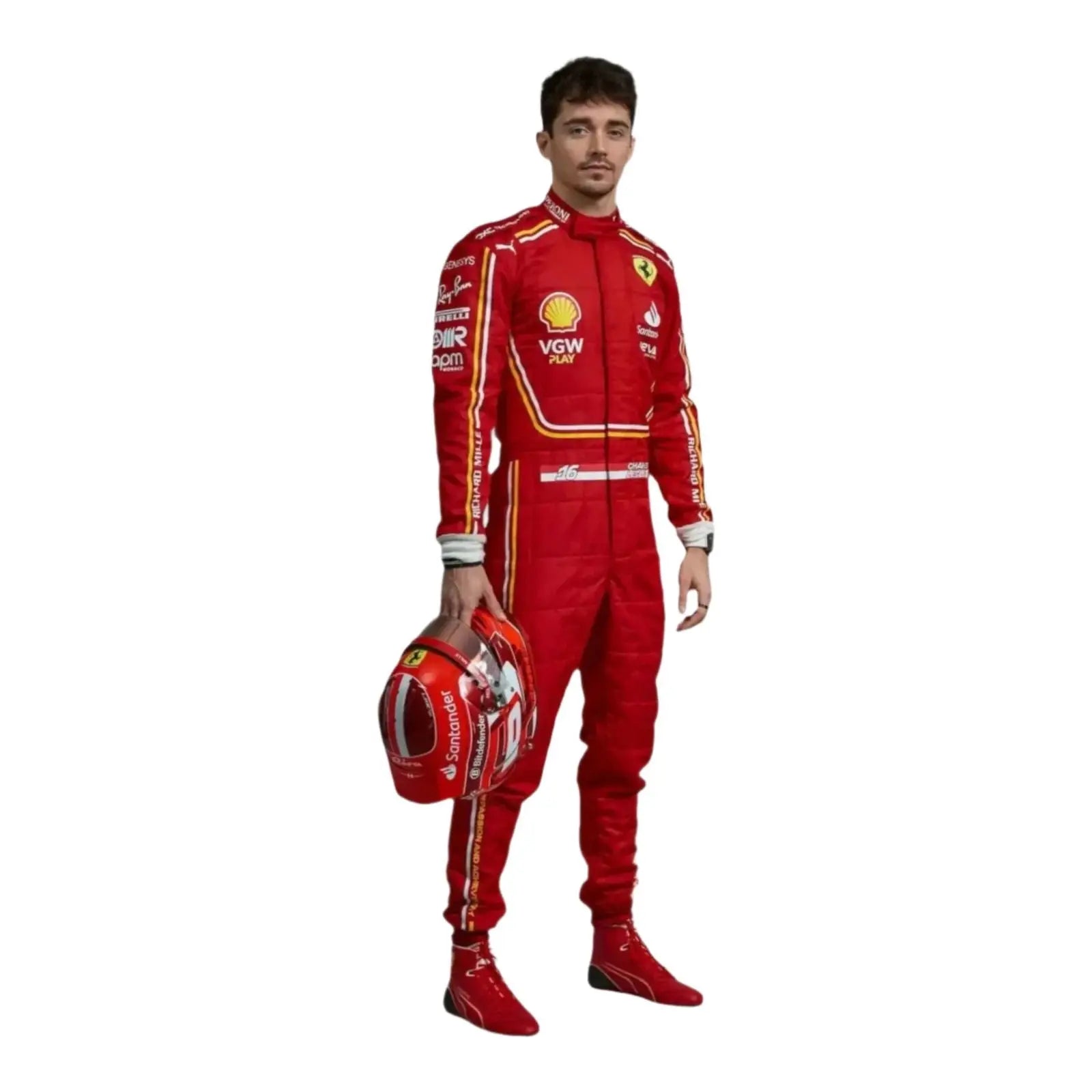 2024 Charles Leclerc Race Suit | Scuderia Ferrari F1 Replica – Speedx ...