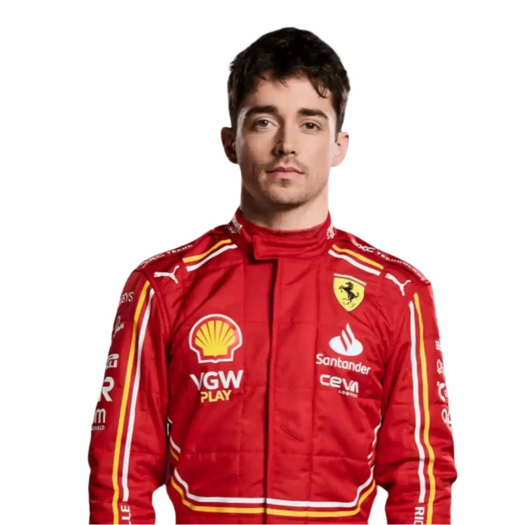 2024 Charles Leclerc Race Suit | Scuderia Ferrari F1 Replica – Speedx ...